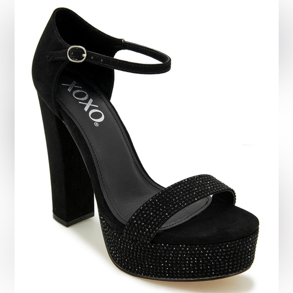 XOXO | Shoes | New Xoxo Platform Shoe Heel Height4 Buckle Closure Open ...